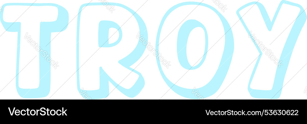 Troy Royalty Free Vector Image - VectorStock