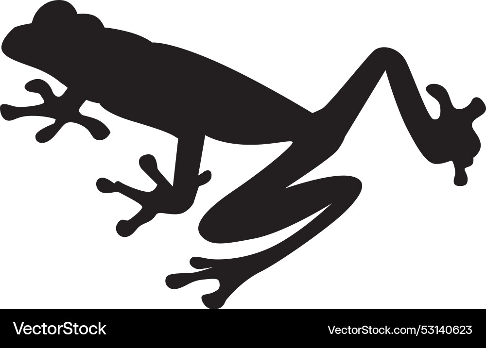 Frog shape icon Royalty Free Vector Image - VectorStock