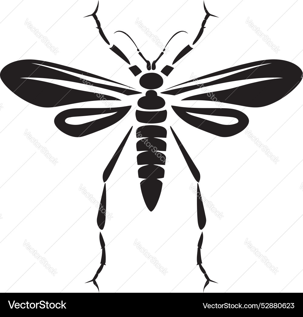 Sculpted Stick Insect Wonder Natures Design Vector Image