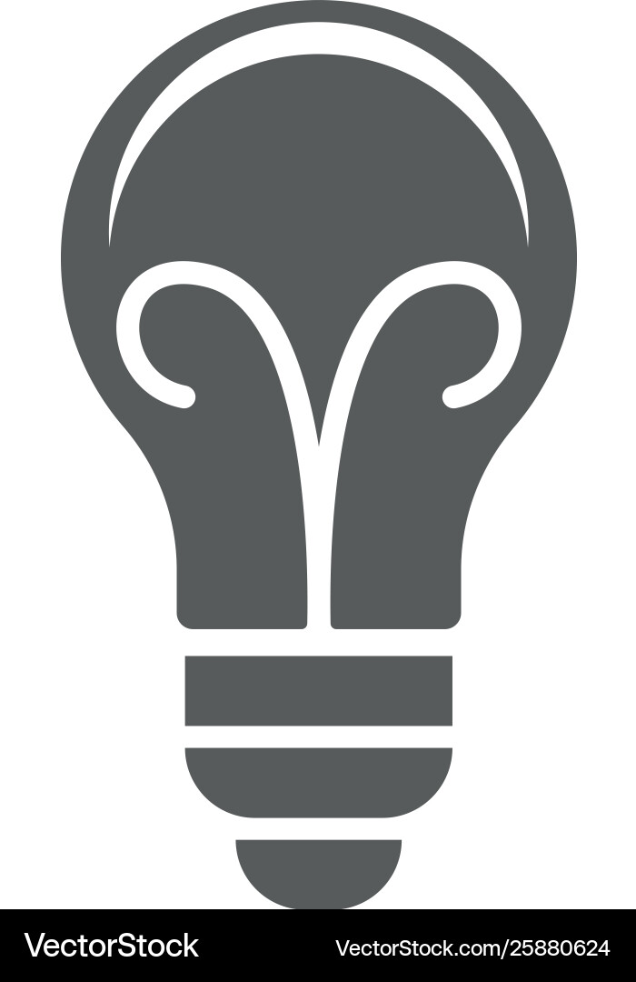 Bulb logo and symbol template – Royalty-Free Vector | VectorStock