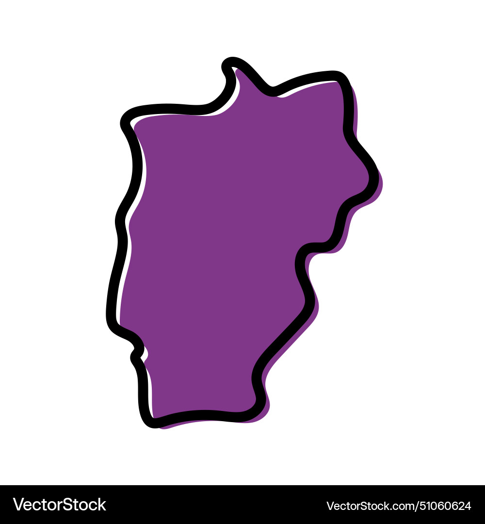 Ovorkhangai provinces of mongolia map icon Vector Image