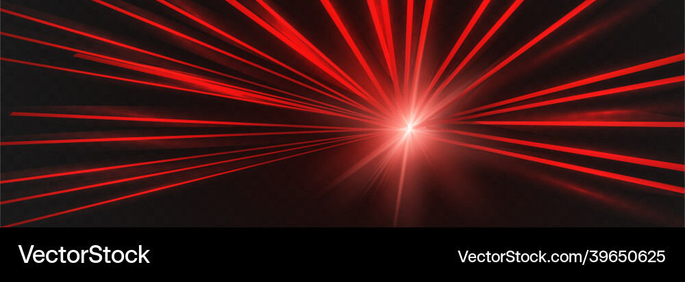Abstract red laser beam transparent isolated – Royalty-Free Vector ...
