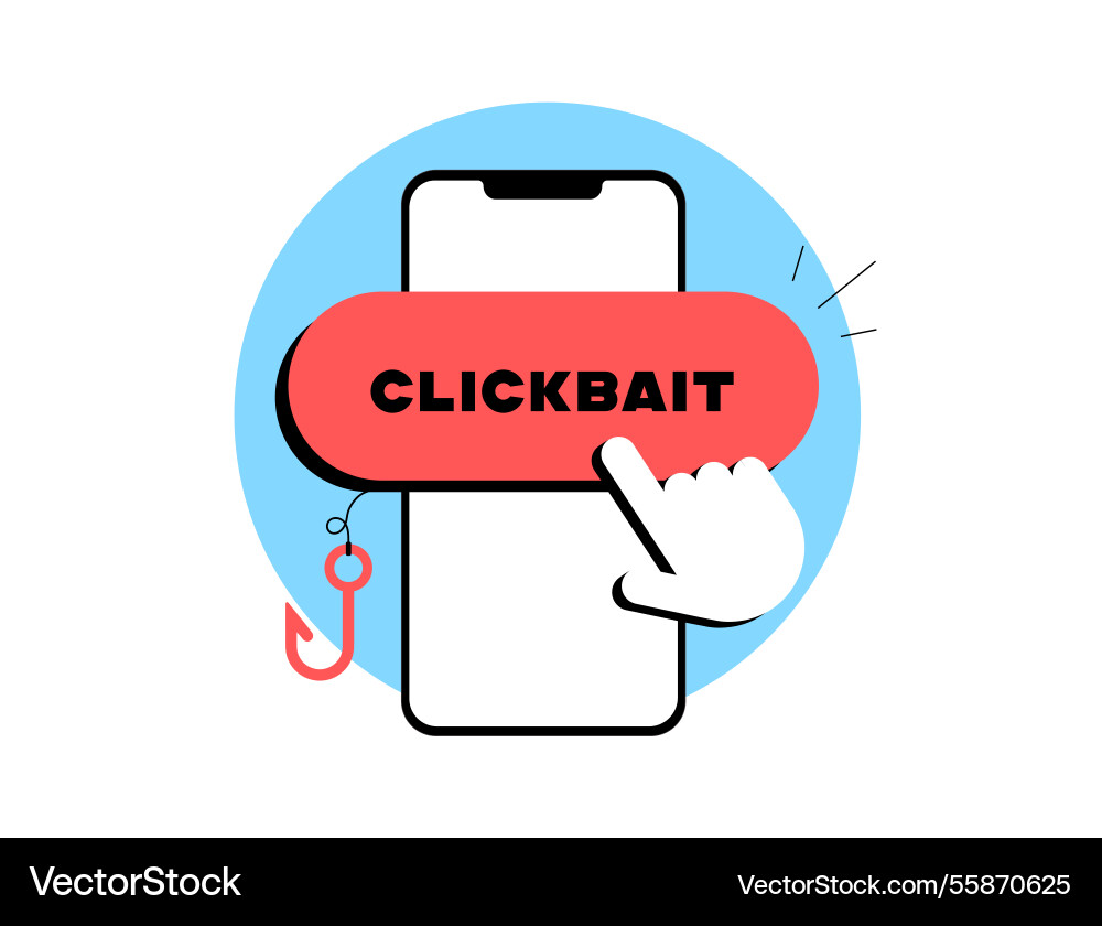 Clickbait tactics for digital marketing and online
