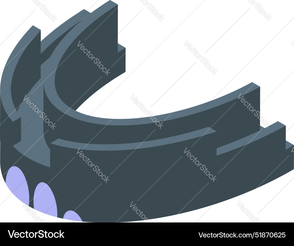 Modern stadium building with lighting system Vector Image