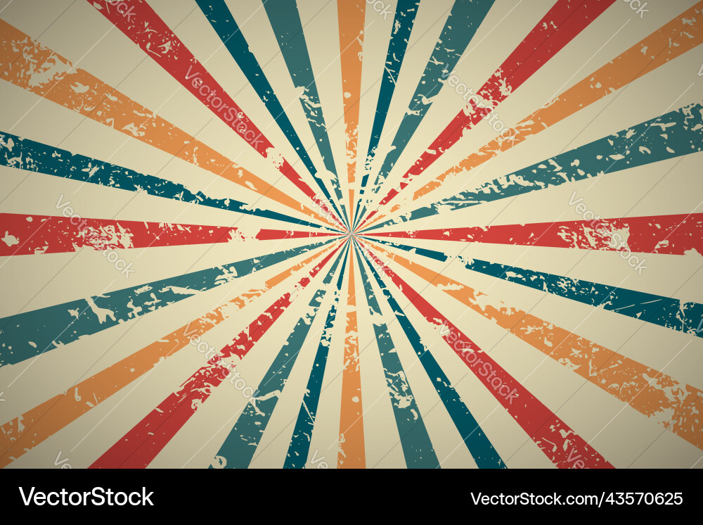 Retro Swirls: 70s Wave Pattern Royalty Free Vector Image