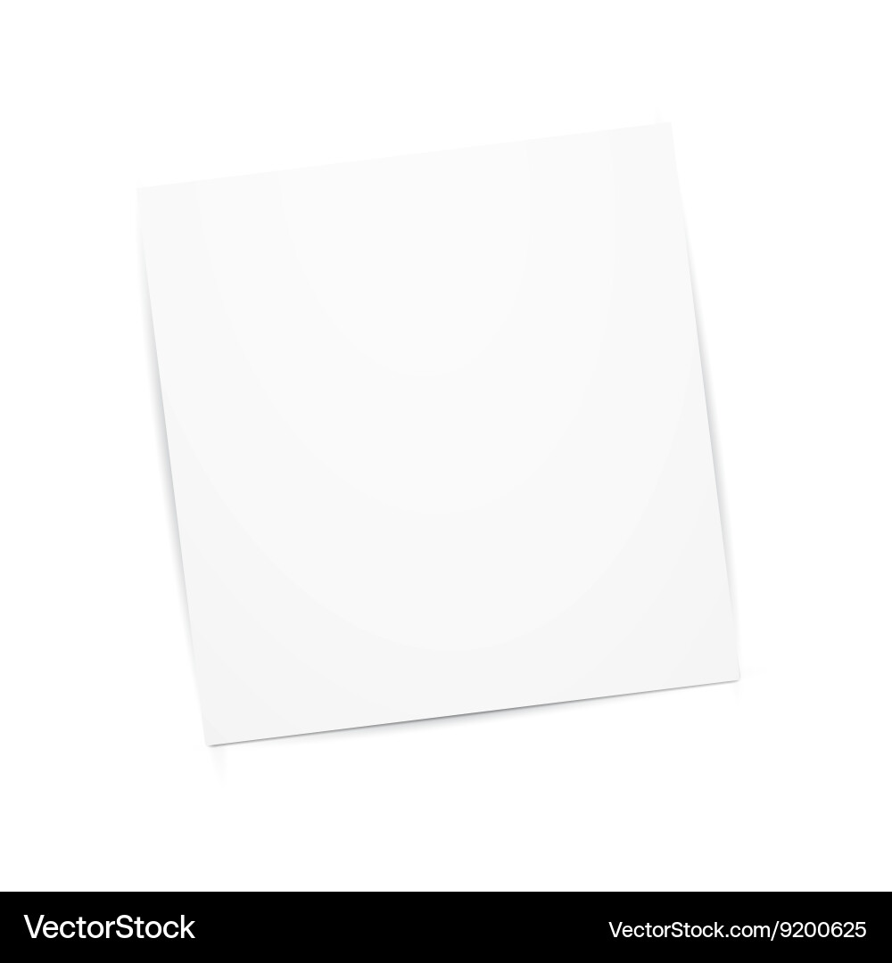 Sheet of paper Royalty Free Vector Image - VectorStock