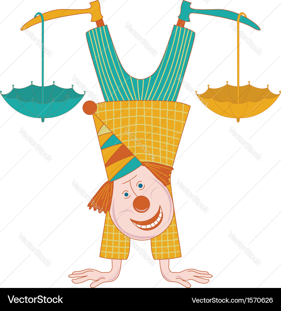 Clown Royalty Free Vector Image - VectorStock