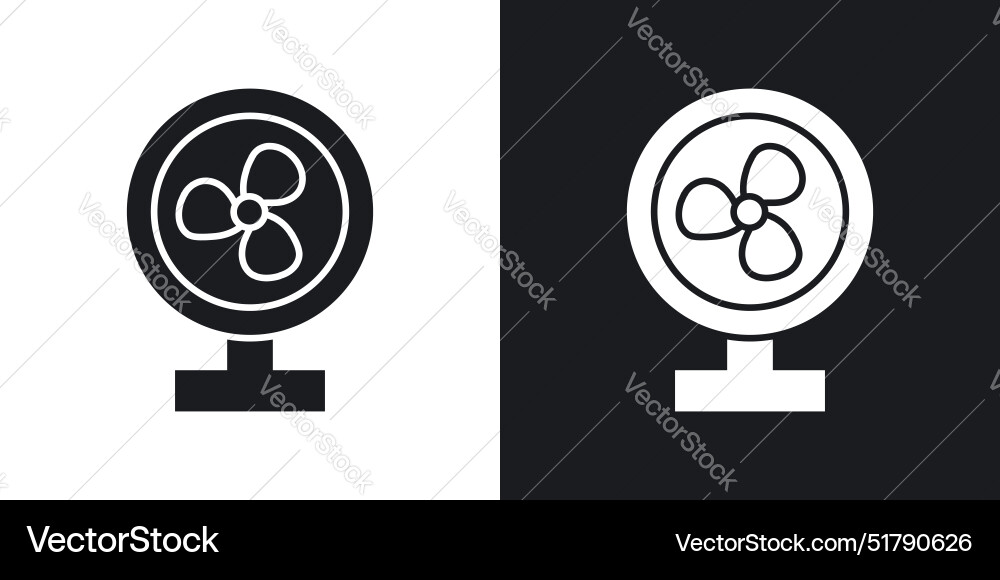 Table fan icon Royalty Free Vector Image - VectorStock