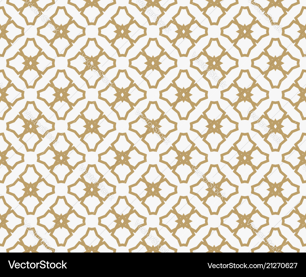 Abstract geometric decoration pattern with lines Vector Image