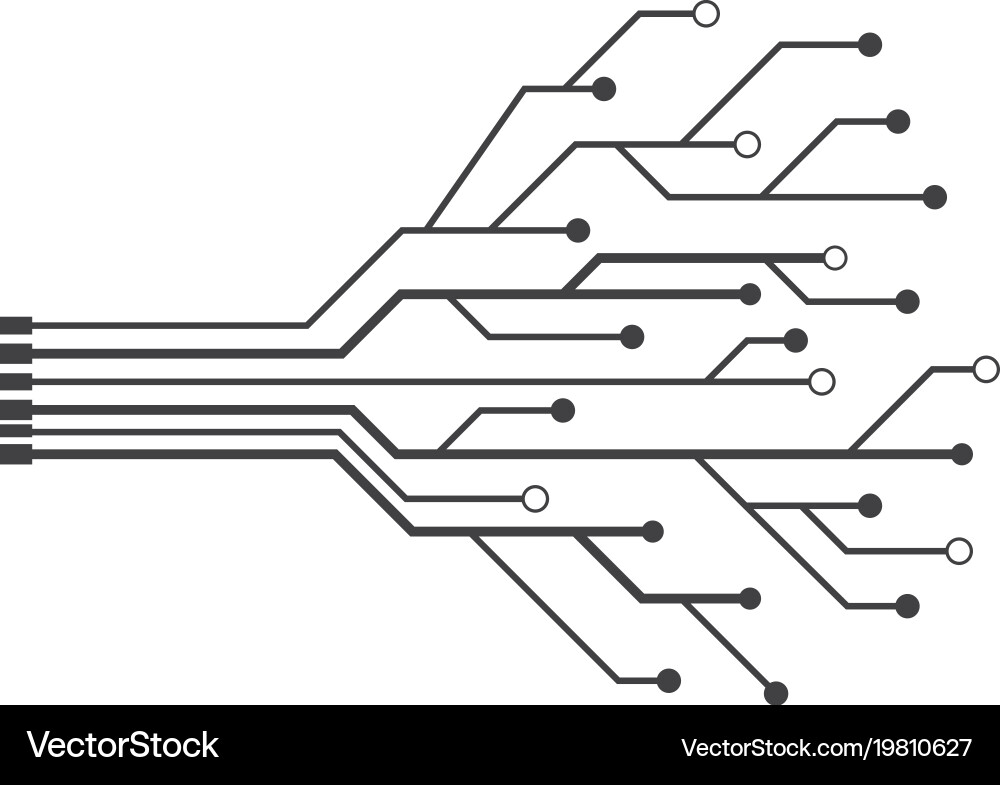 Circuit Royalty Free Vector Image - VectorStock