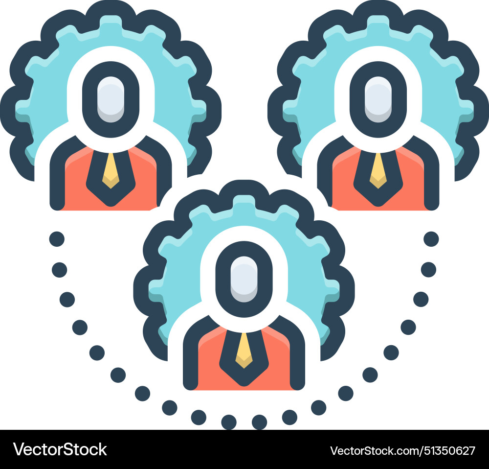 Teamwork Royalty Free Vector Image - VectorStock