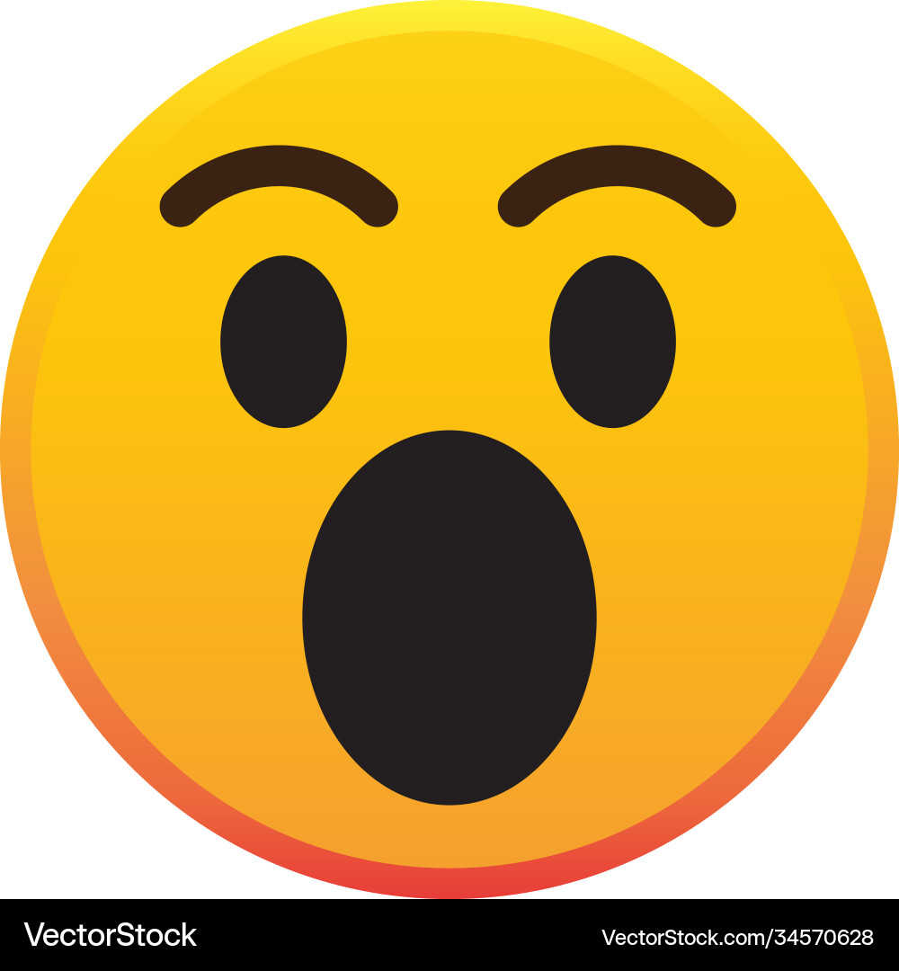 Emoticon template face Royalty Free Vector Image