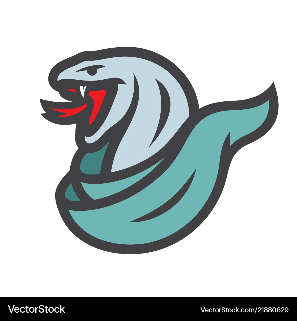 Snake grin sign Royalty Free Vector Image - VectorStock