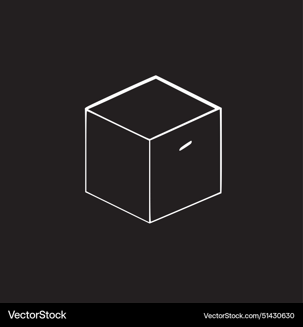 Box - high quality logo ideal for t-shirt Vector Image