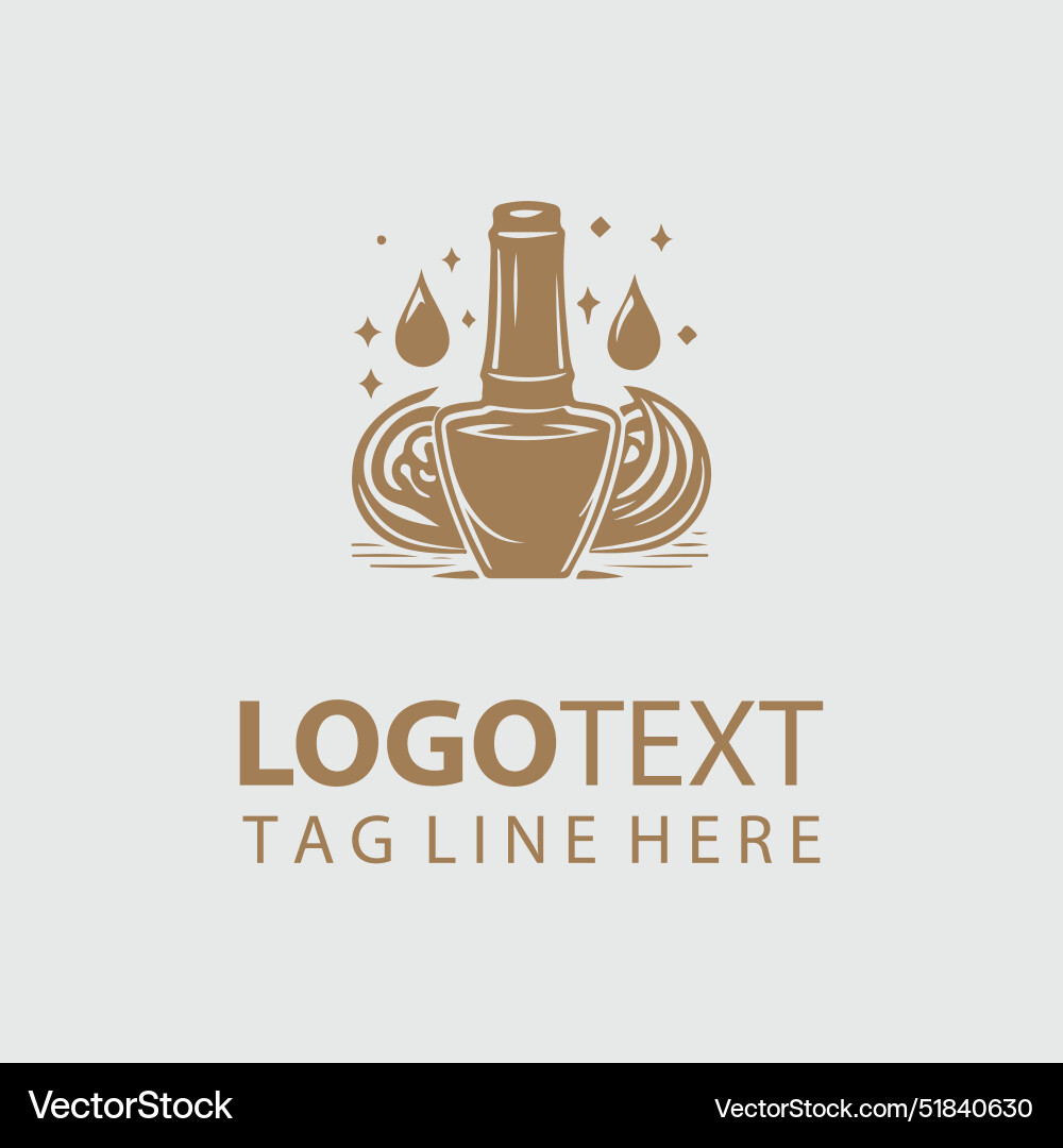 Cosmetics logo Royalty Free Vector Image - VectorStock