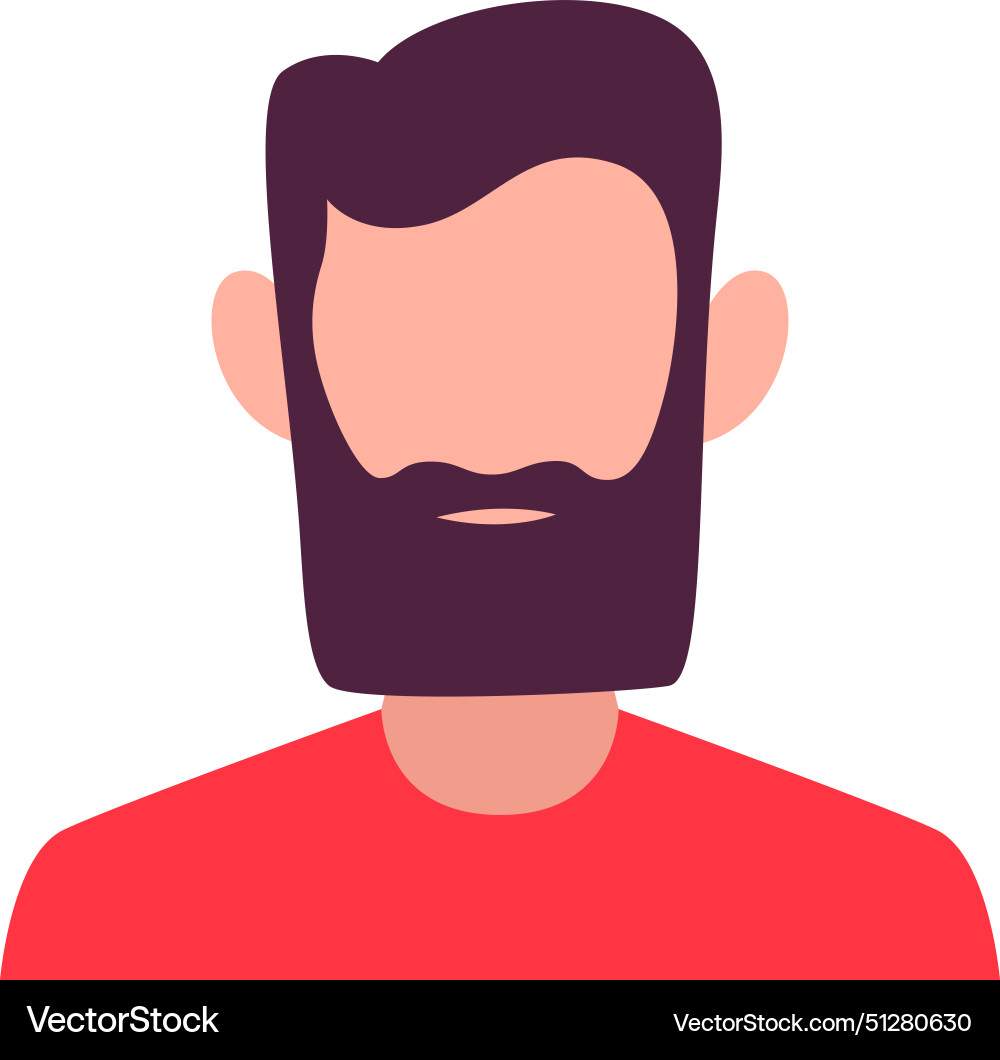 Man avatar profile Royalty Free Vector Image - VectorStock