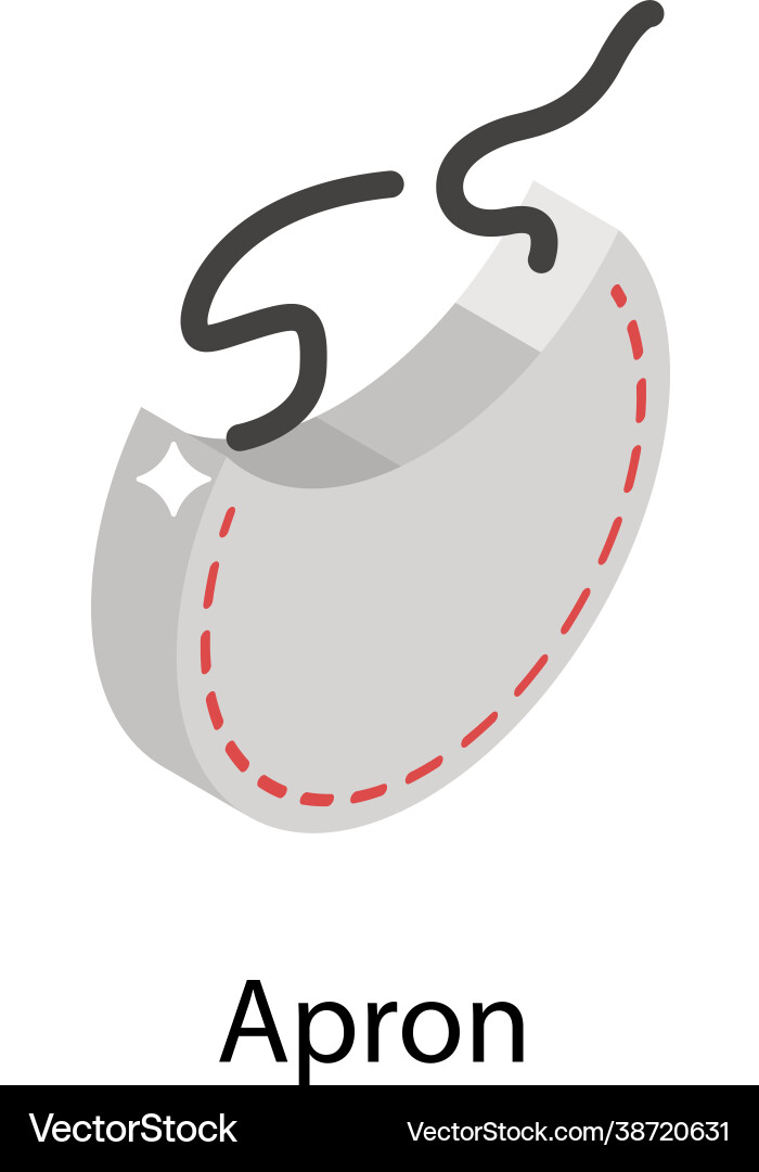 Apron Royalty Free Vector Image - VectorStock