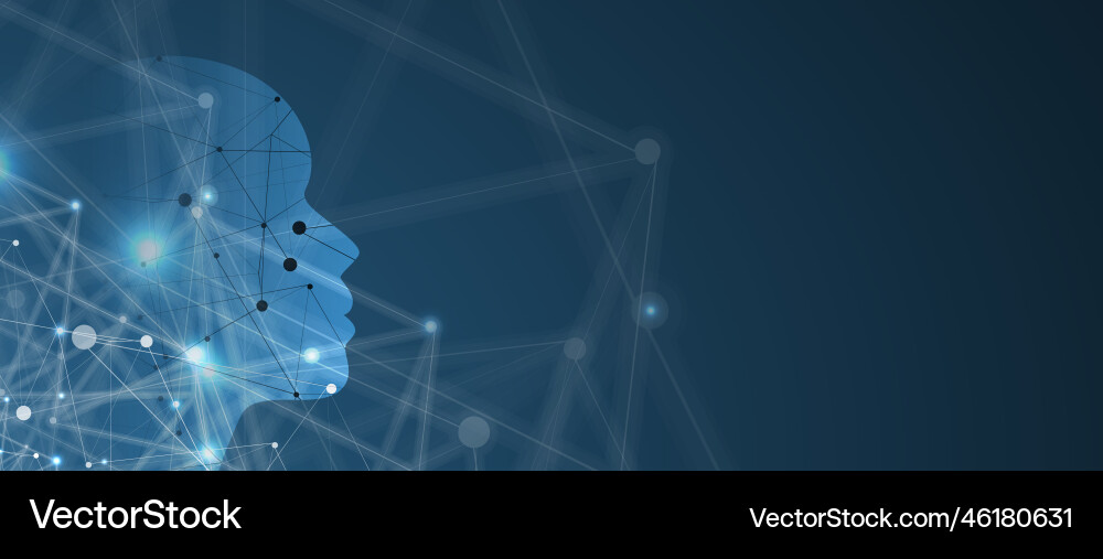 Künstliche Intelligenz Technologie Web Hintergrund