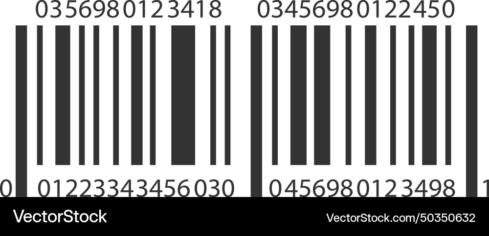 Bar code icon Royalty Free Vector Image - VectorStock