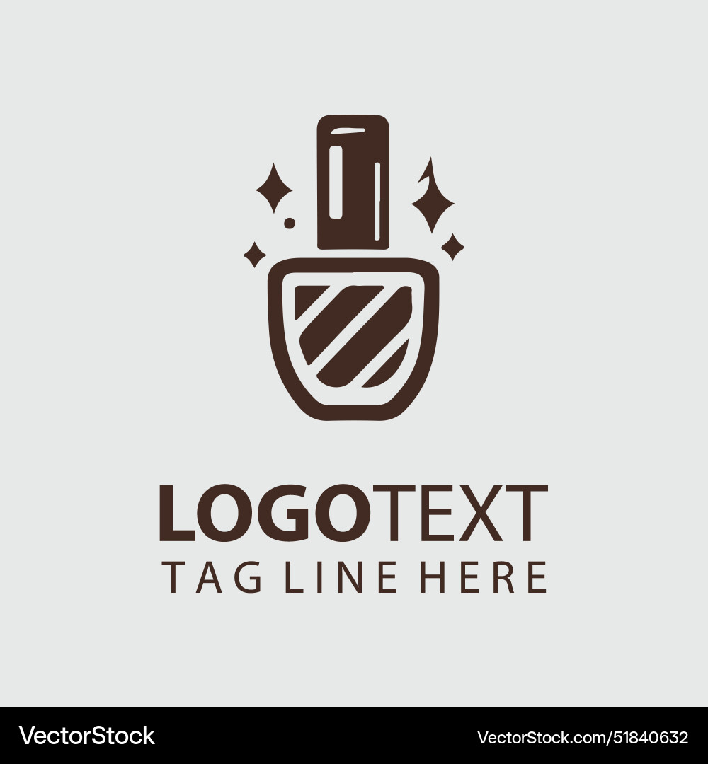 Cosmetics logo Royalty Free Vector Image - VectorStock