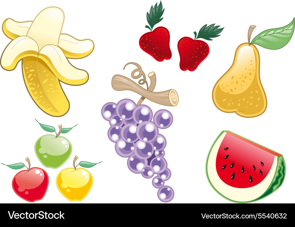 Fruit Royalty Free Vector Image - VectorStock