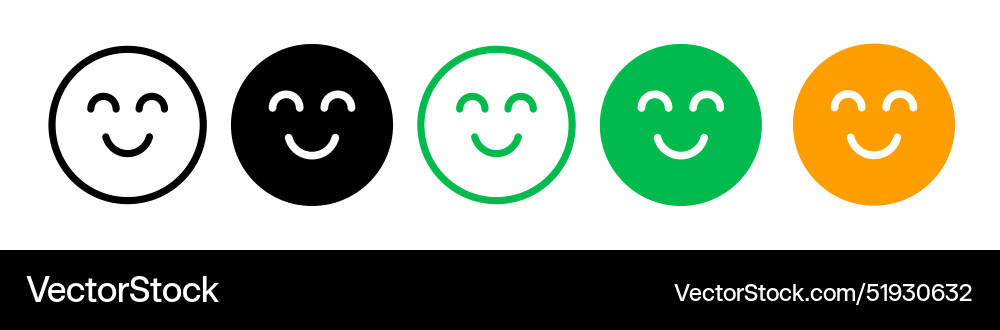 Mood and focus improvement emoji face icon Vector Image