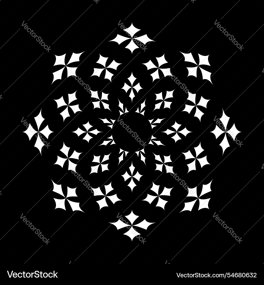 Radial pattern Royalty Free Vector Image - VectorStock