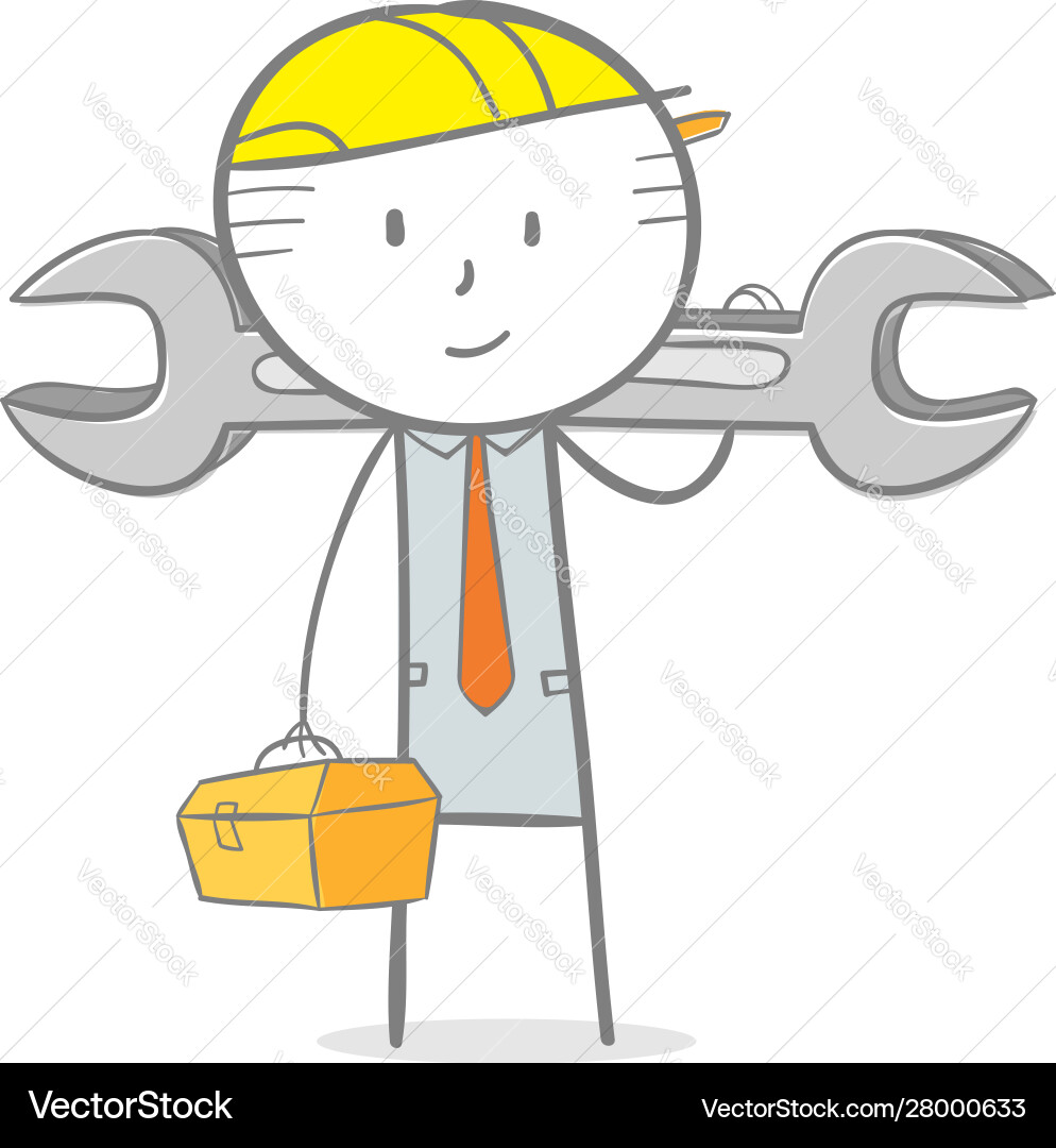 Engineer Royalty Free Vector Image - VectorStock
