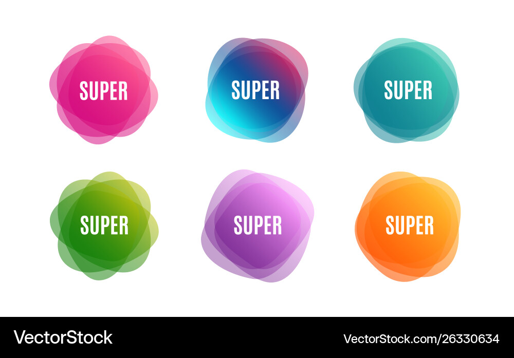 Super symbol special offer sign Royalty Free Vector Image
