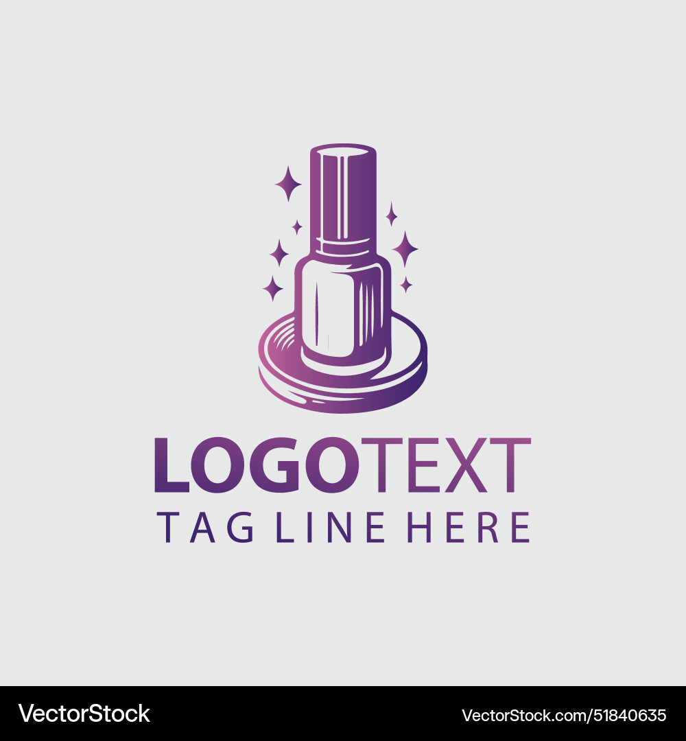 Cosmetics logo Royalty Free Vector Image - VectorStock