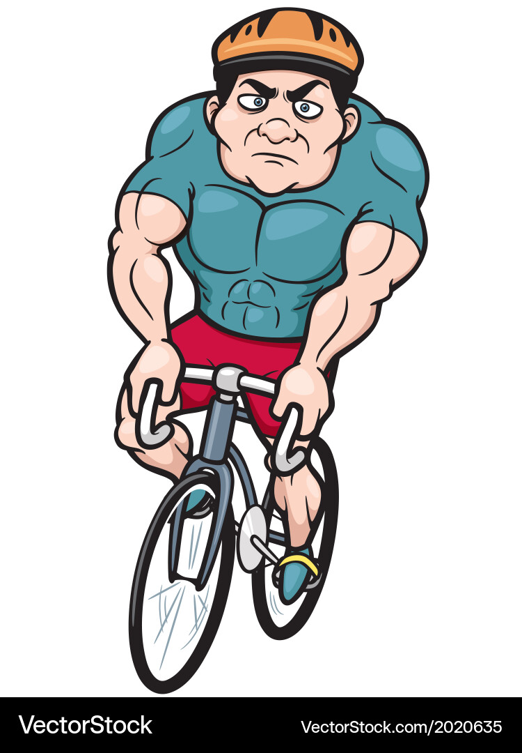 Cycling Royalty Free Vector Image - VectorStock