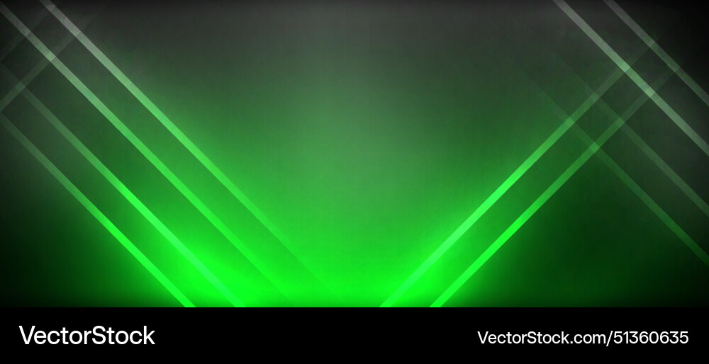 Neon glowing circle rays light round lines Vector Image