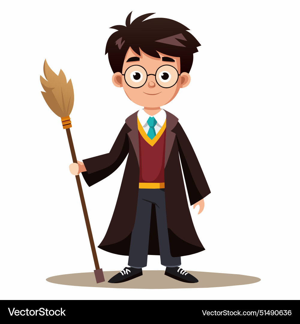 Junger Zauberer Clipart