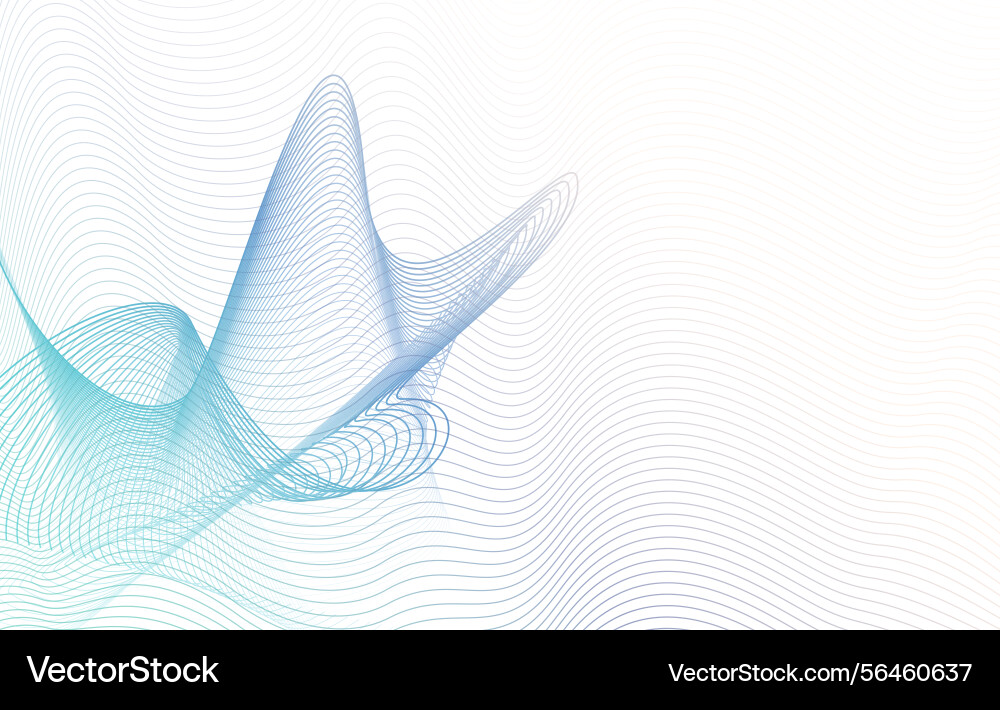 Teal blue tech pattern watermark design thin lines