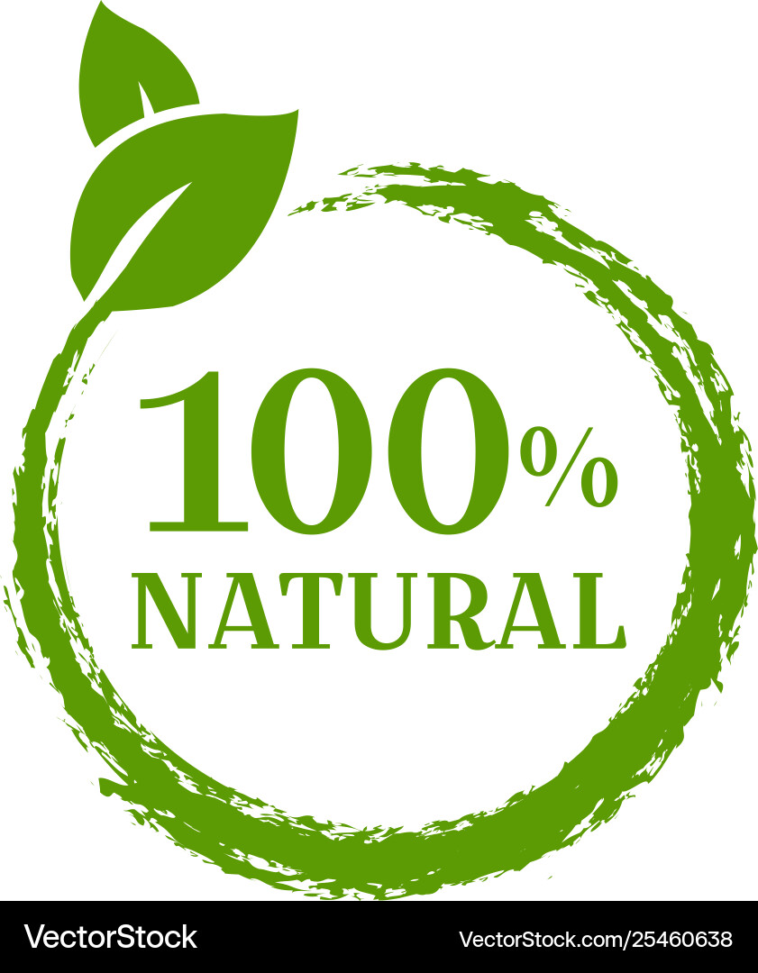 Natural product isolated Royalty Free Vector Image