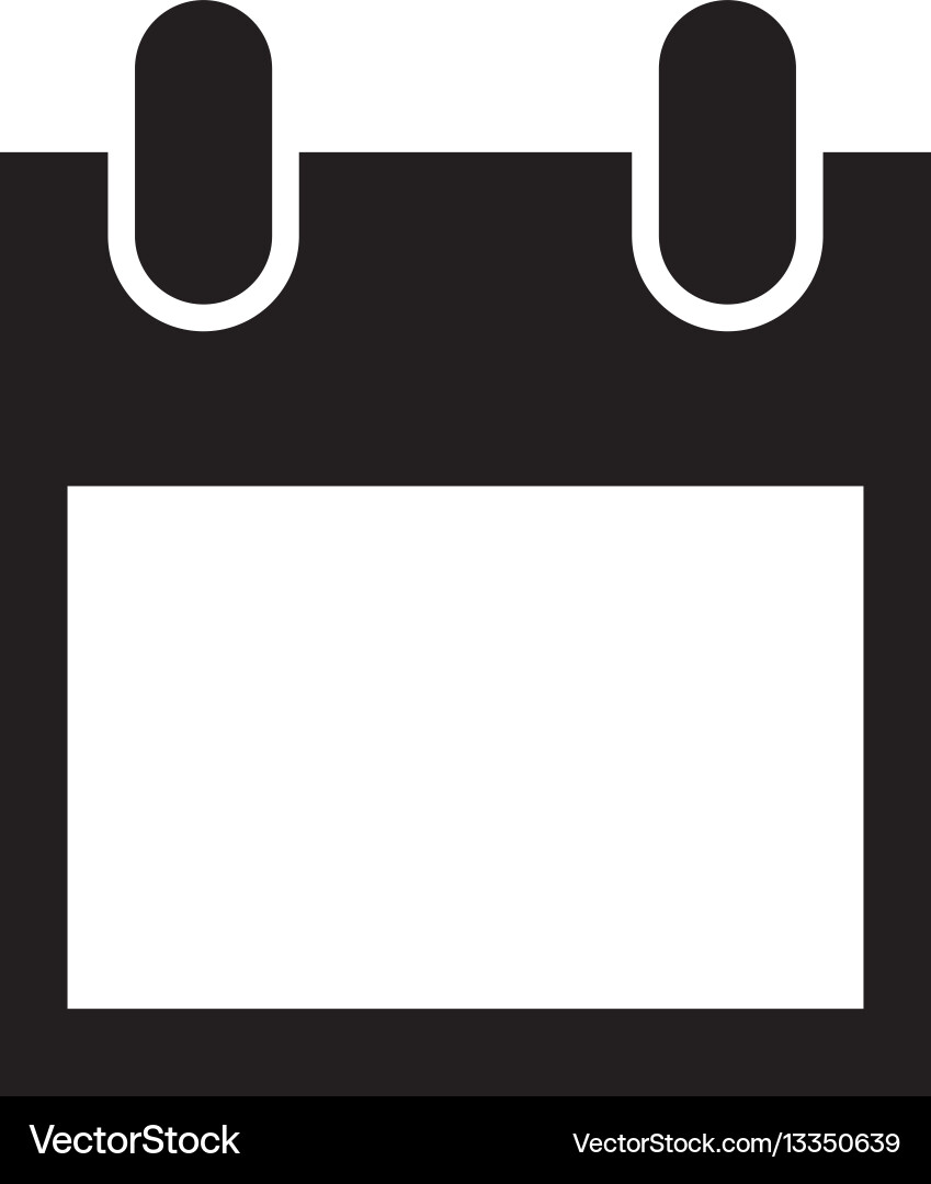 Calendar event date Royalty Free Vector Image - VectorStock