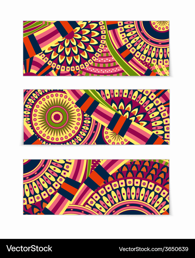 Colourful Tribal Designs