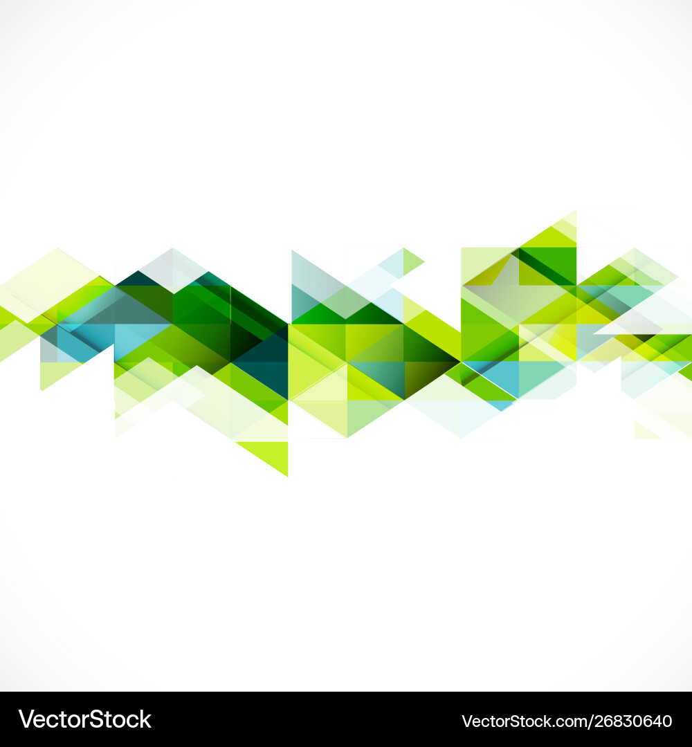 Abstract triangle modern template for business Vector Image