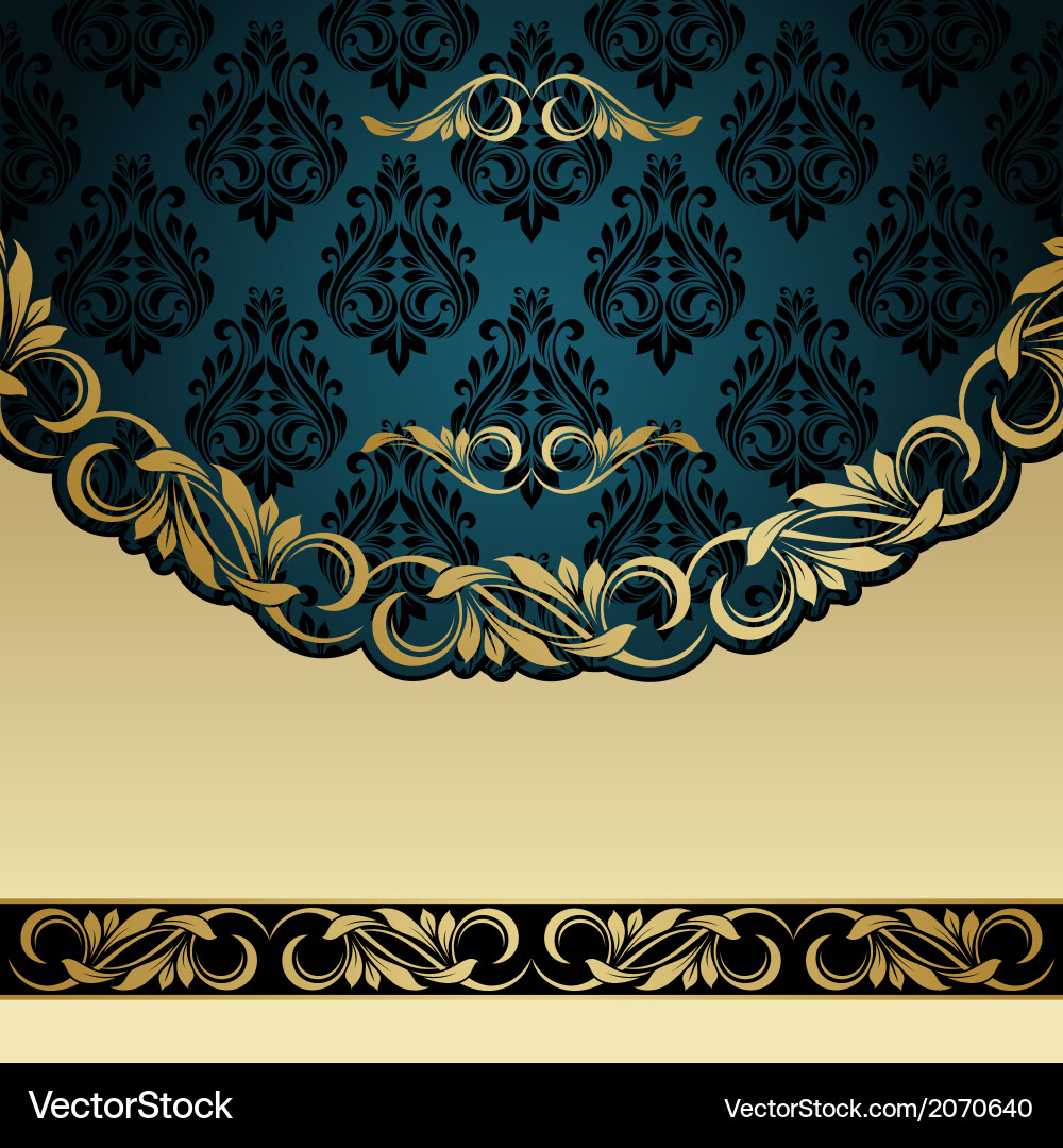 Invitation card Royalty Free Vector Image - VectorStock