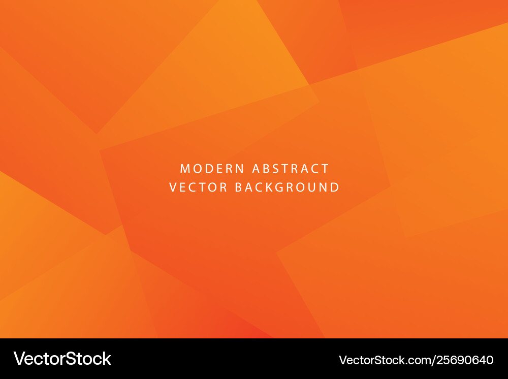 Orange dynamic modern background Royalty Free Vector Image