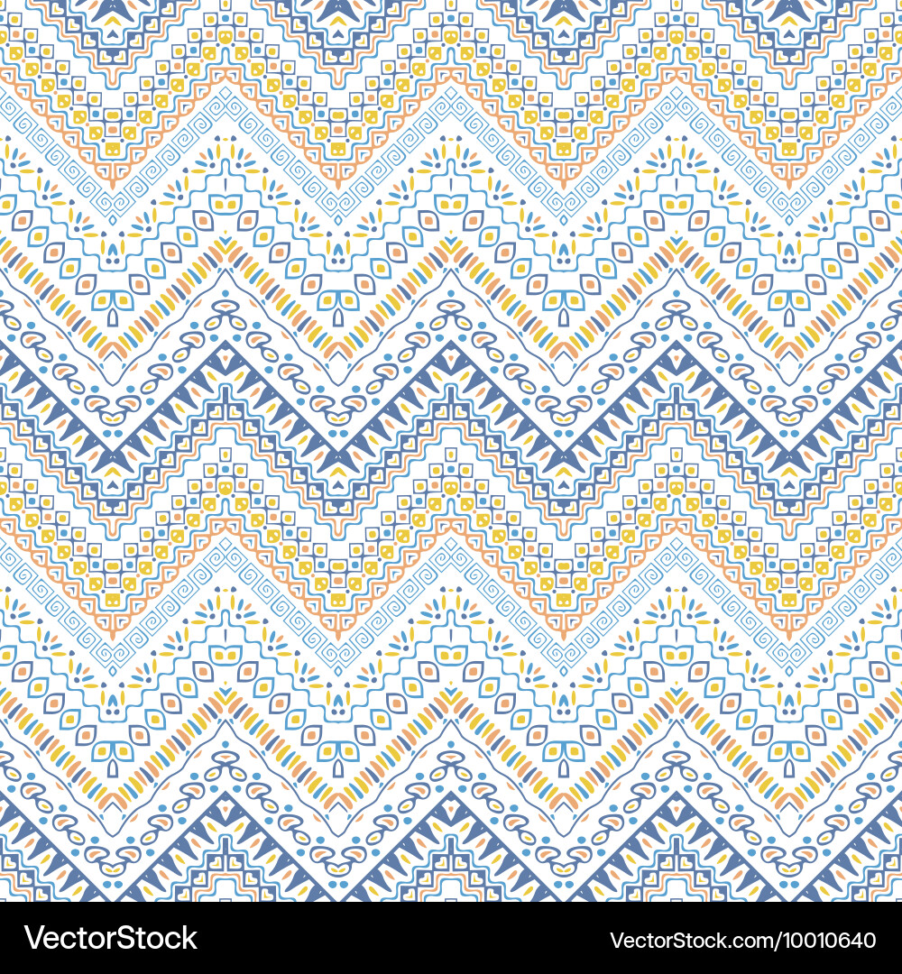 Tribal Chevron Pattern Royalty Free Vector Image