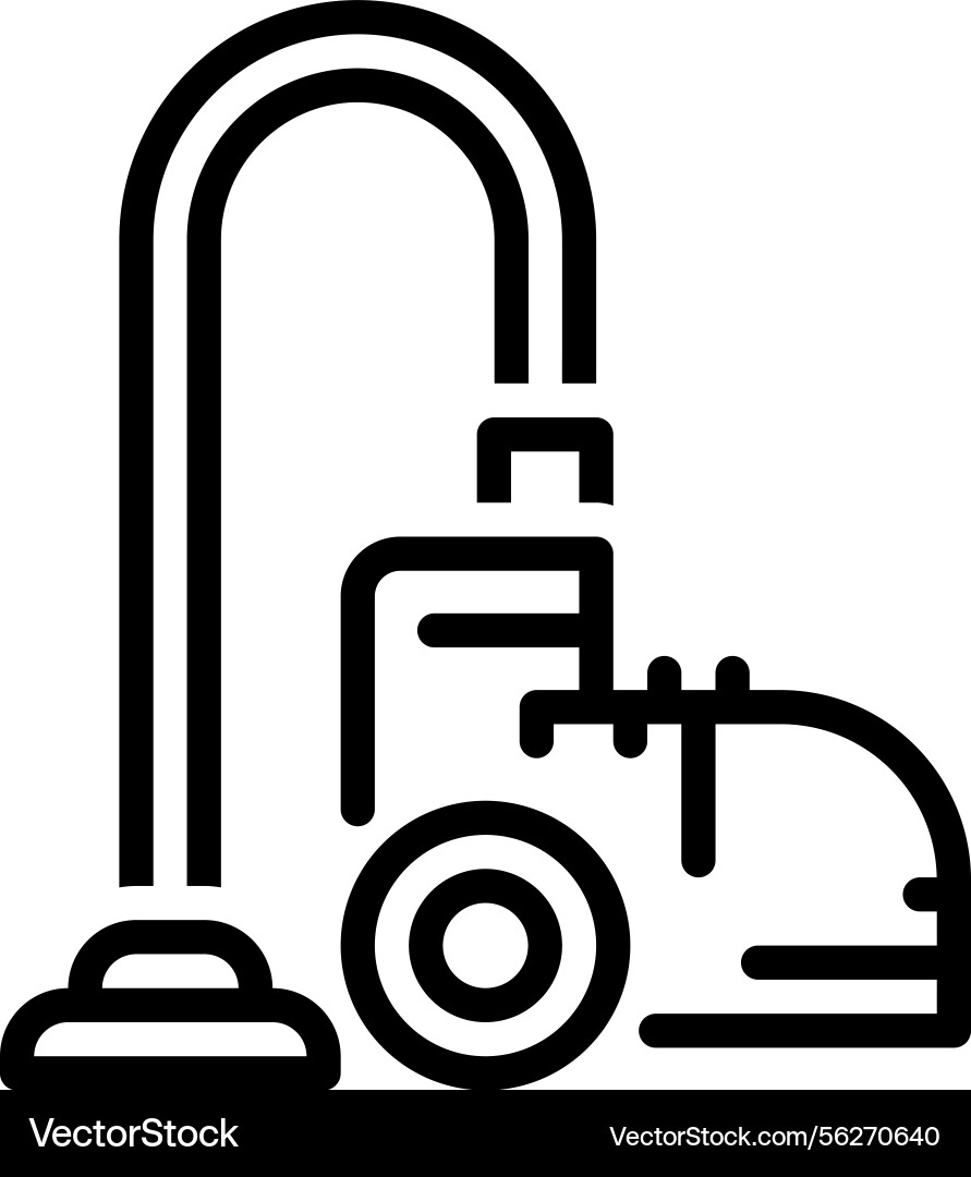 Vacuum cleaner Royalty Free Vector Image - VectorStock