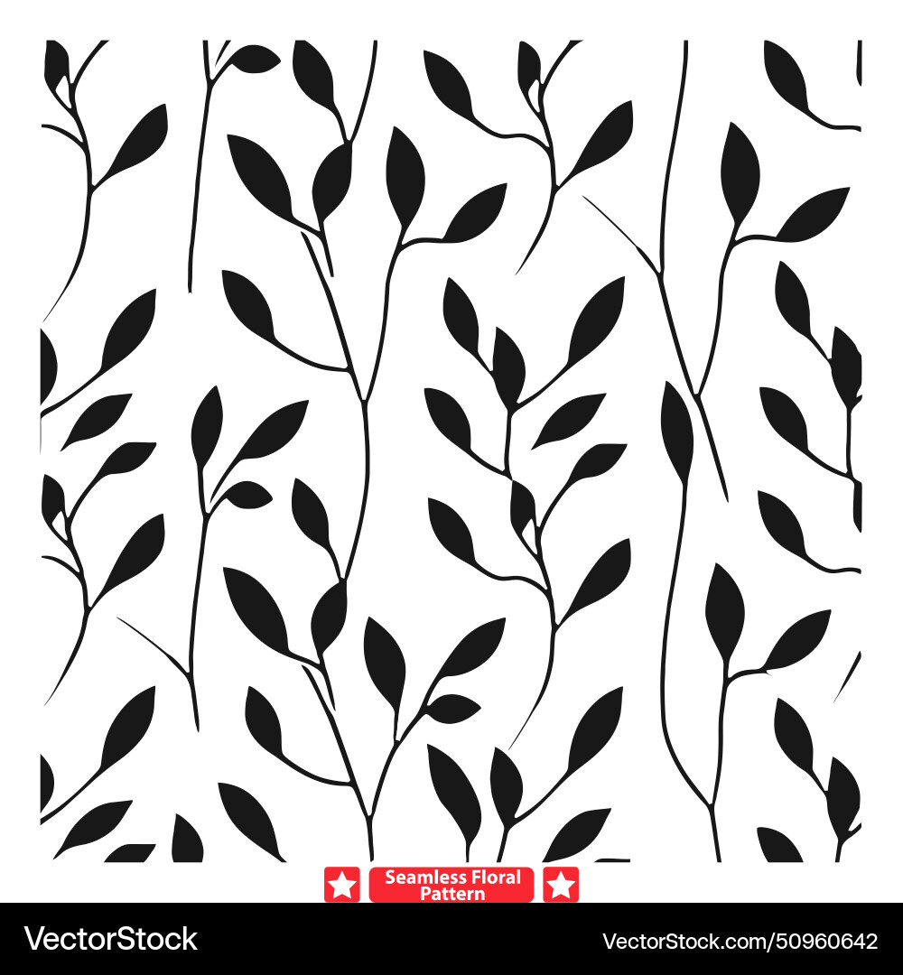 Elegant floral backgrounds refined patterns Vector Image