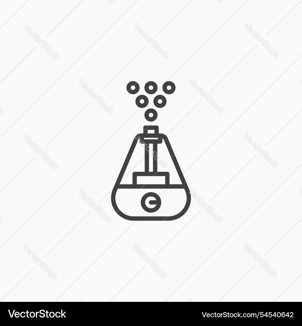 Humidifier icon Royalty Free Vector Image - VectorStock
