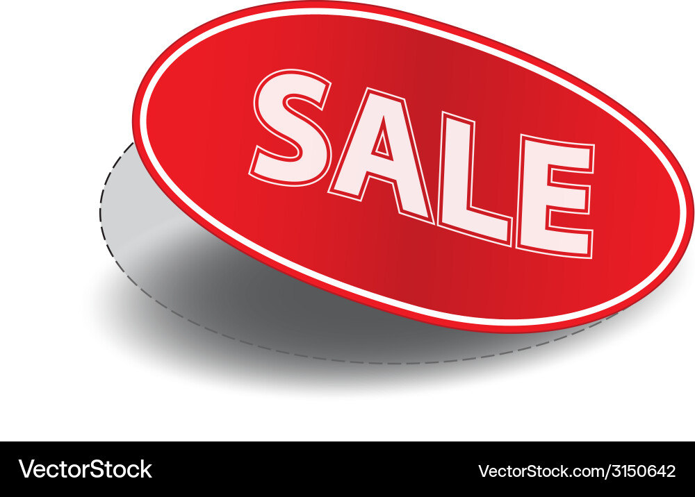 Sale sign Royalty Free Vector Image - VectorStock