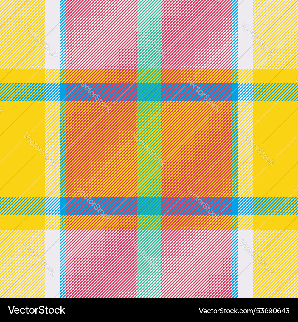 Platform textile seamless stage check fabric Vector Image