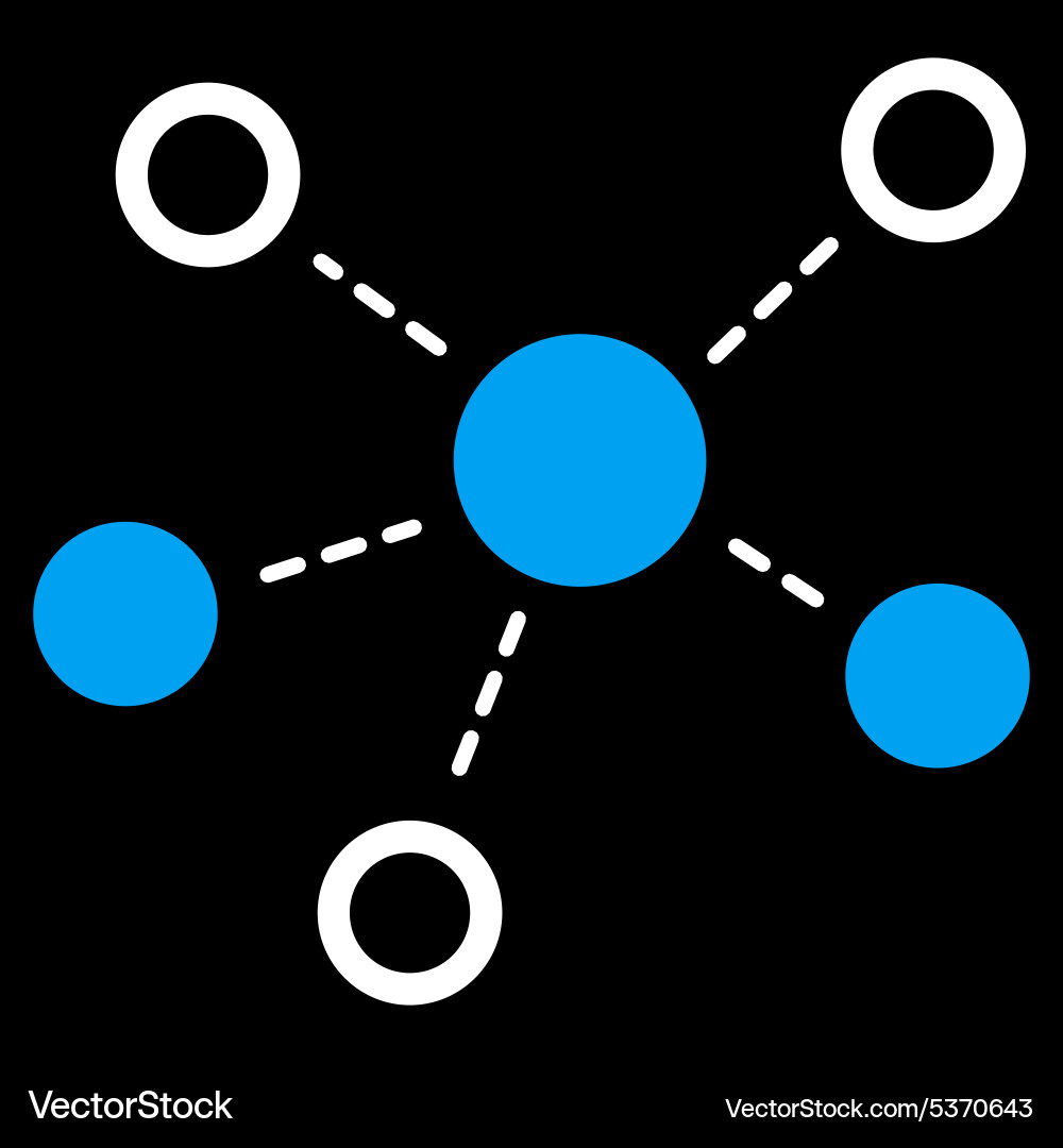 Virtual links icon Royalty Free Vector Image - VectorStock