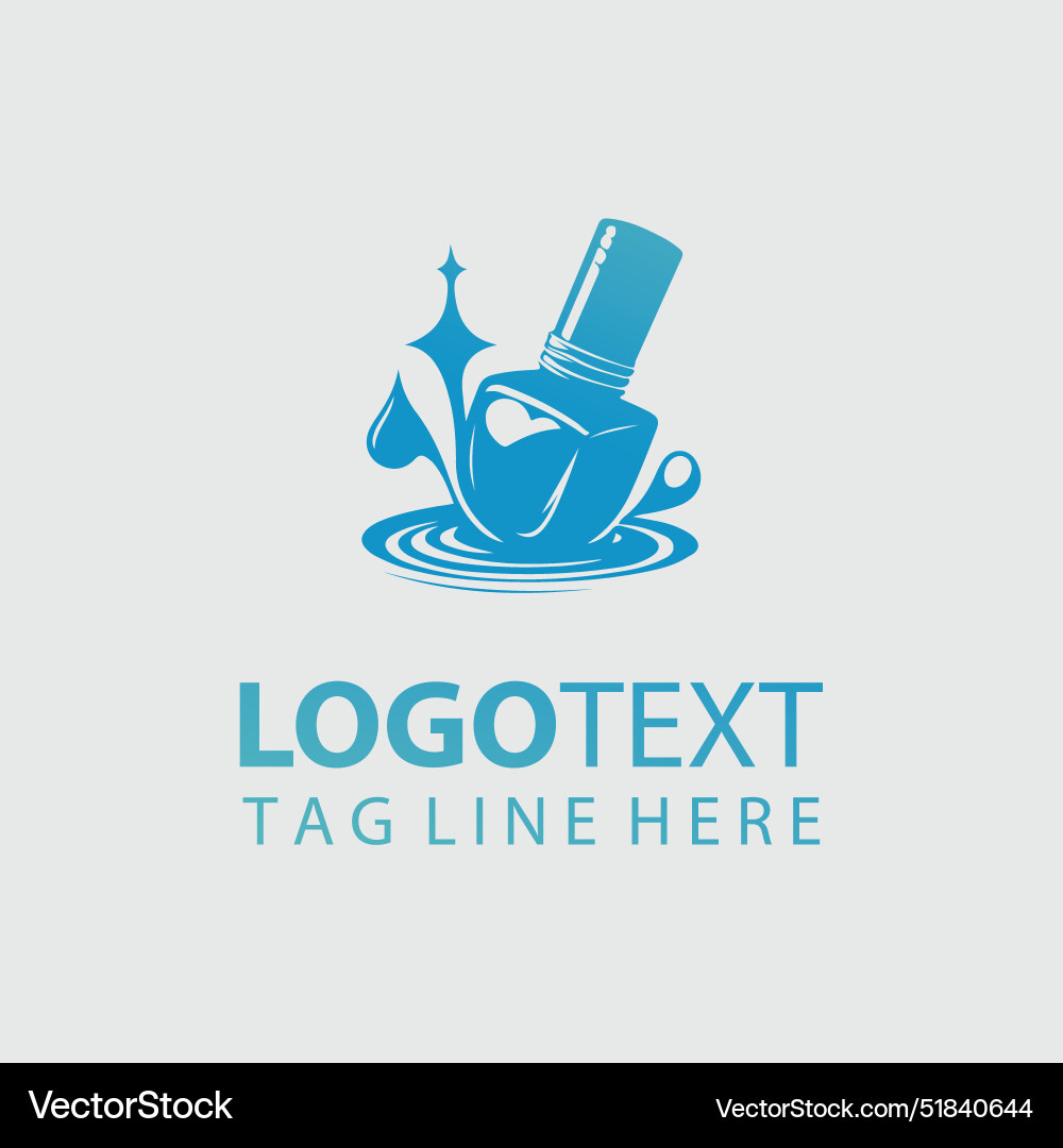 Cosmetics logo Royalty Free Vector Image - VectorStock