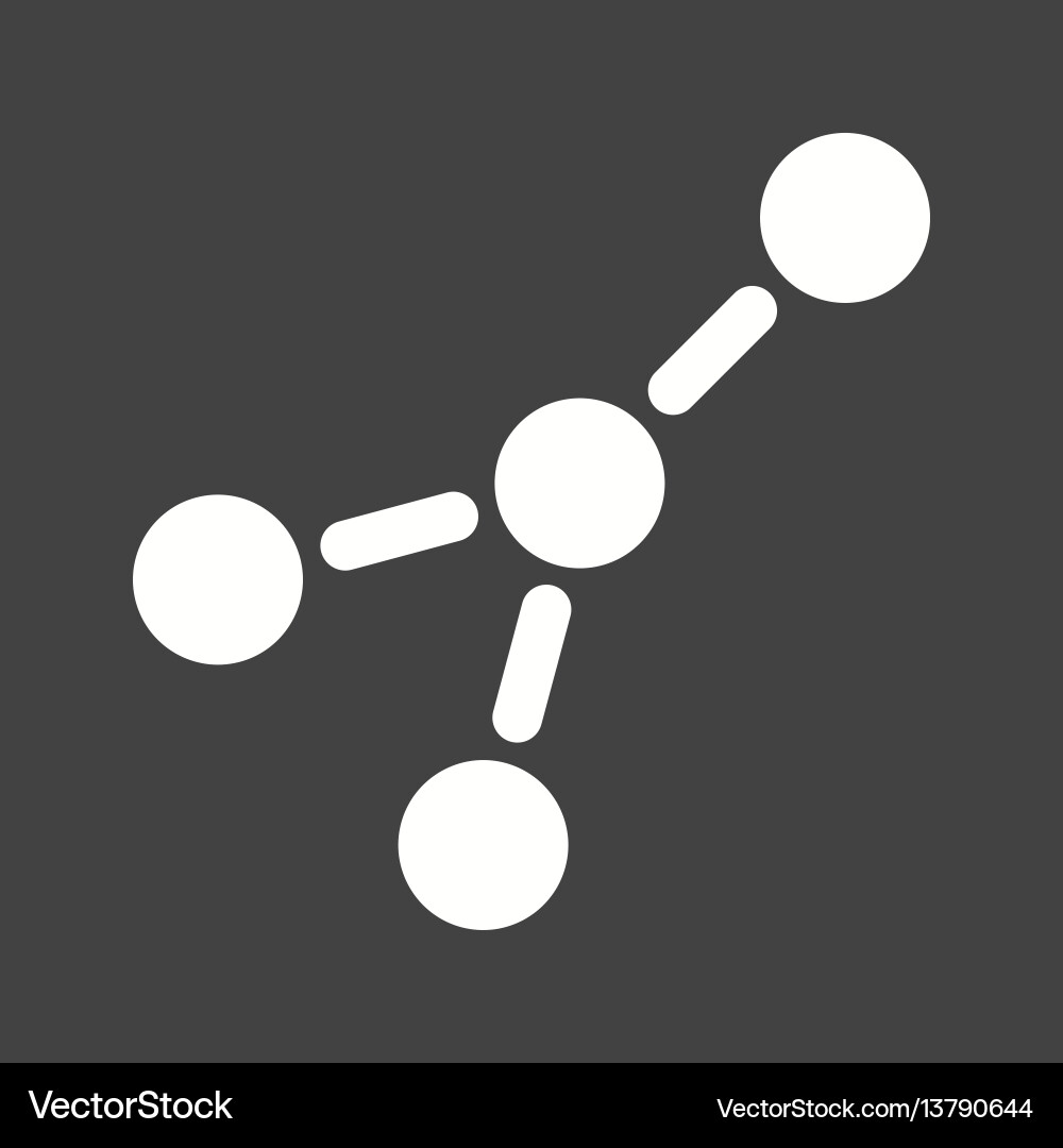 Molecular structure i Royalty Free Vector Image