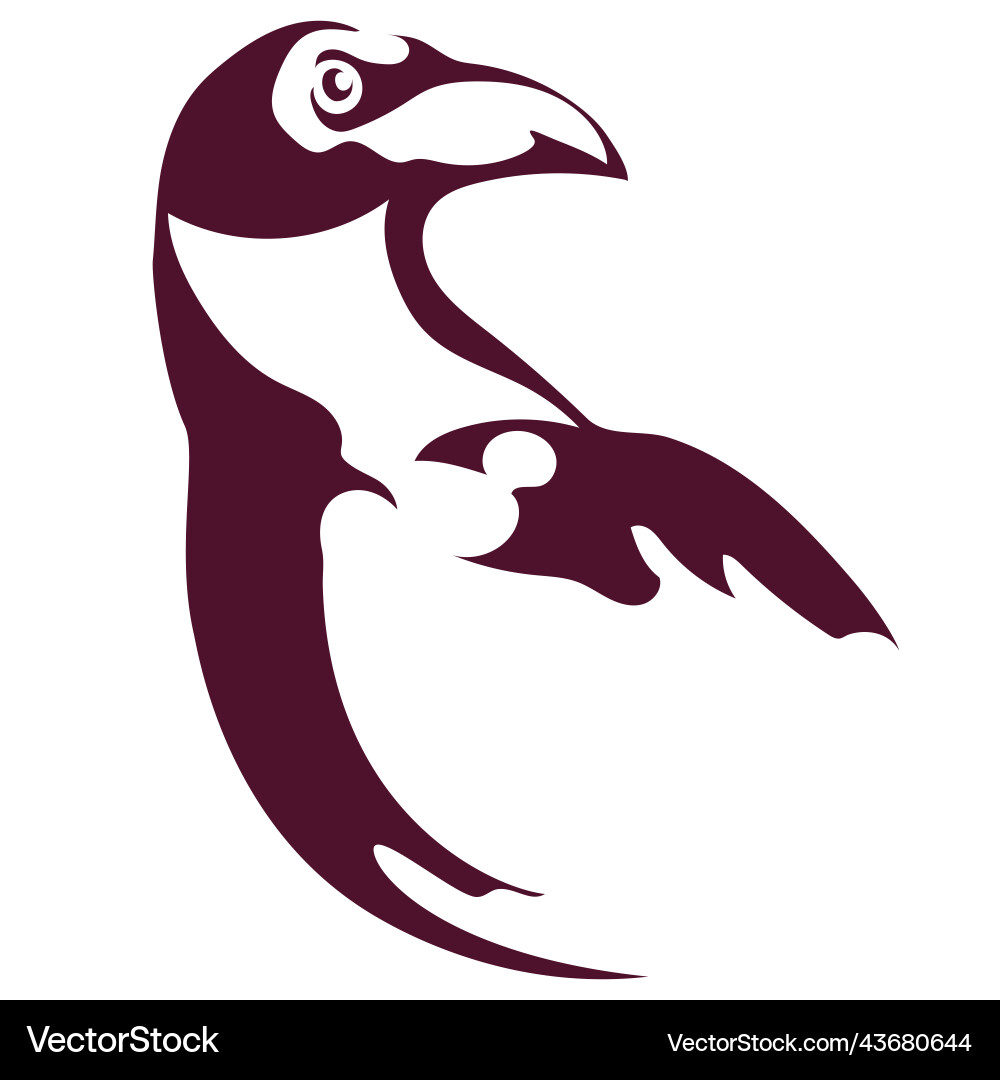 Raven portrait Royalty Free Vector Image - VectorStock